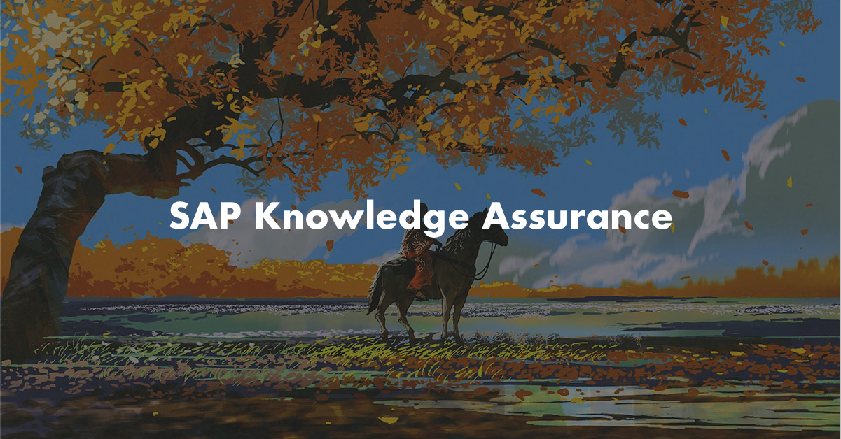 SAP Knowledge Assurance