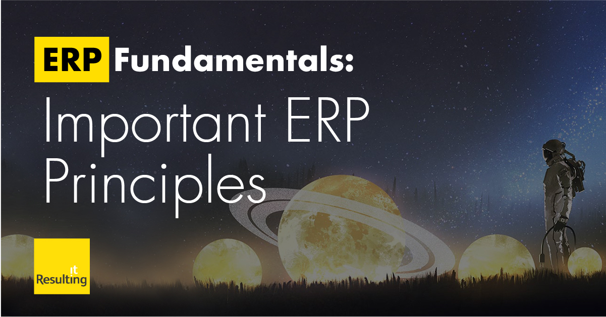 ERP Fundamentals: Important ERP Principles